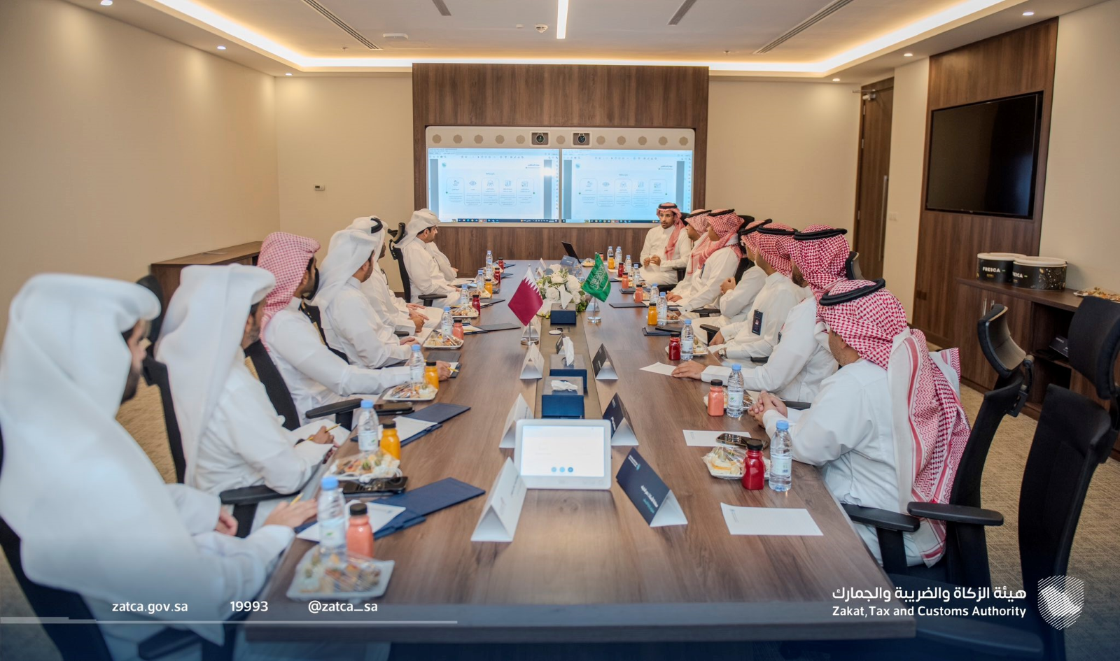 The General Tax Authority Delegation visits the Zakat, Tax and Customs ...